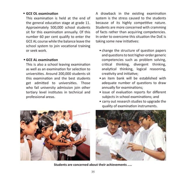 Education System in Sri Lanka has a history of over 2300 years | PDF