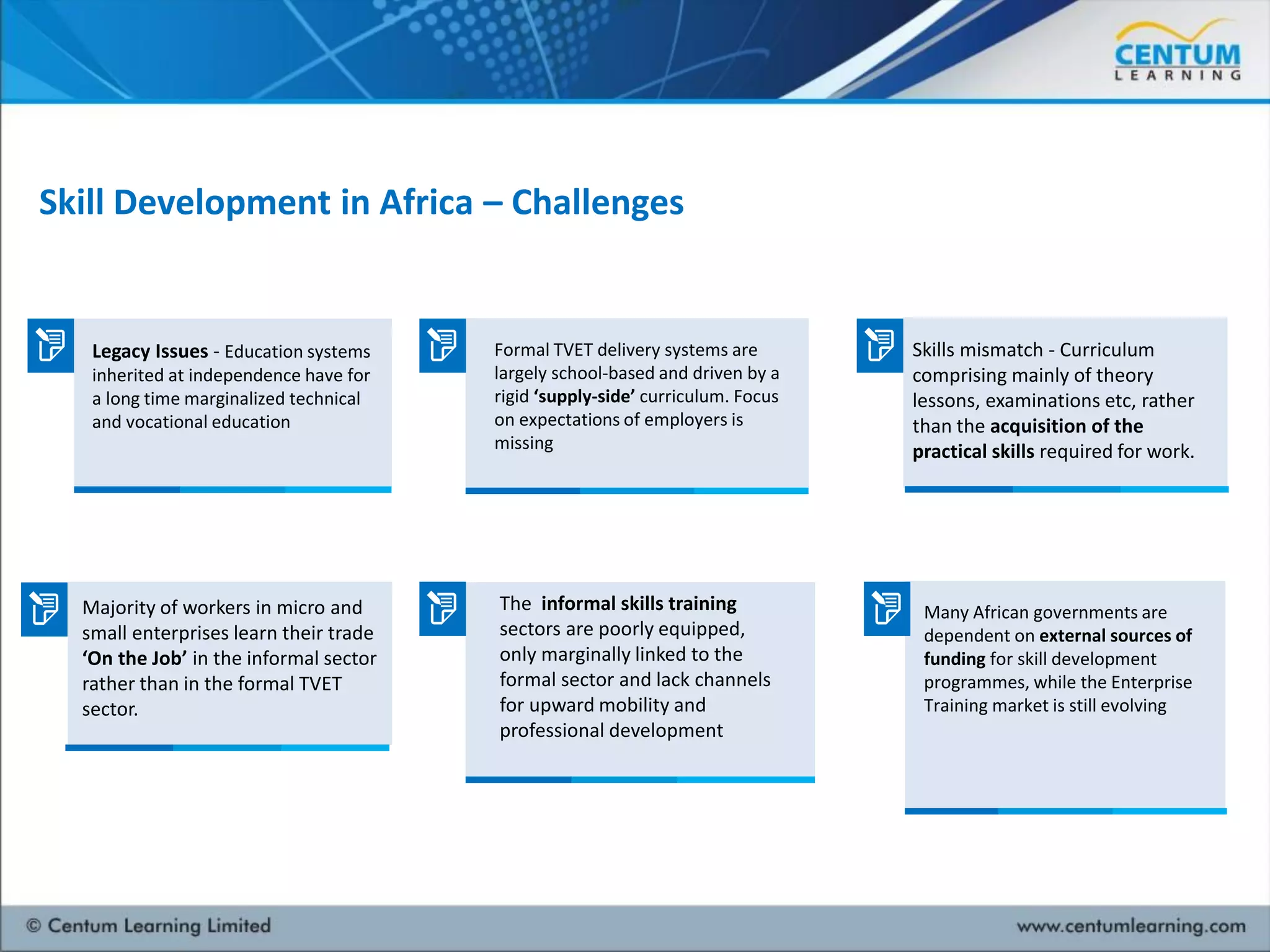 Skill Development for a 21st Century Africa | PDF
