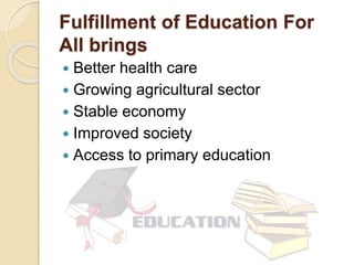 Education For All | PPTX