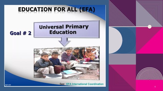 Education for all (UNESCO's Core Mandate | PPTX