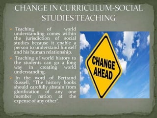 Sociology Education for international understanding | PPT