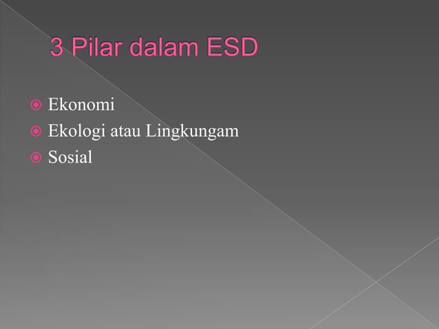 Education for sustainable development (esd) | PPT