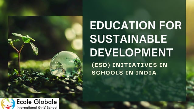 Education for Sustainable Development (ESD) Initiatives in Schools in ...