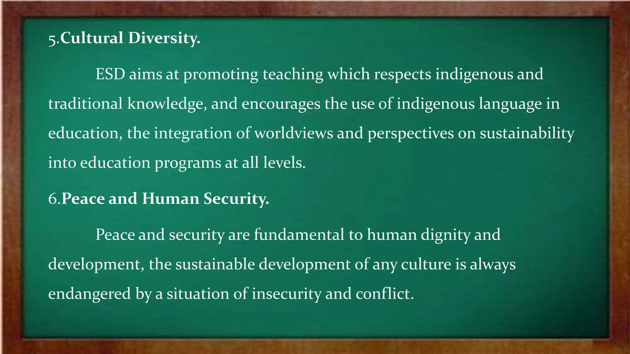 Education For Sustainable Development | PPTX