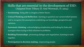 Education For Sustainable Development | PPTX