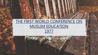Education from the 1970s & KBSR | PPTX