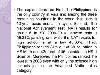 Education in the Philippines | PPTX
