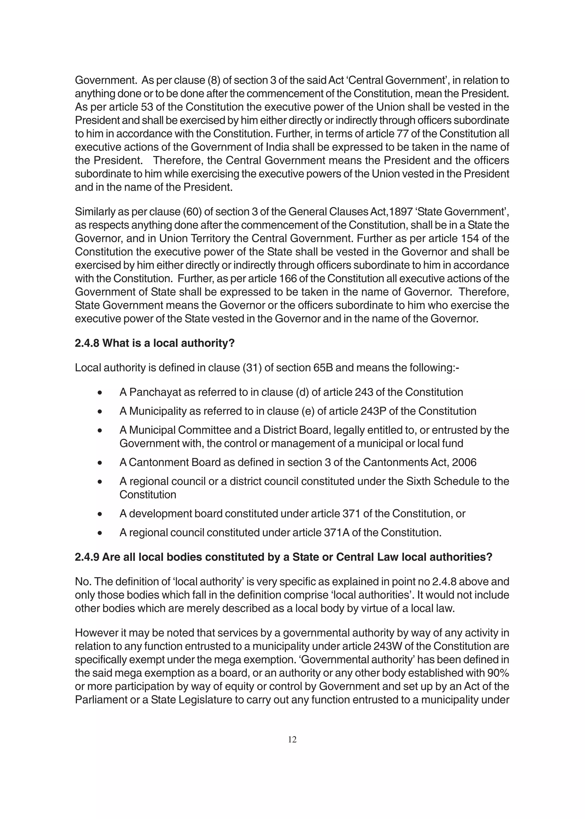 Education guide on service tax 20.06.2012