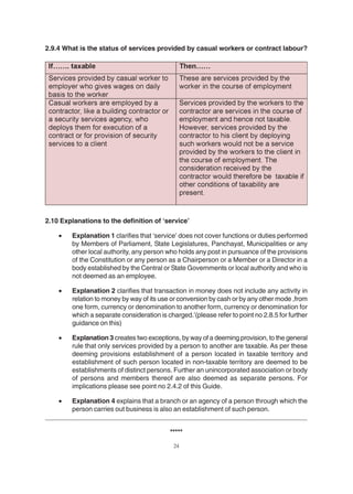 Education guide on service tax 20.06.2012