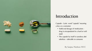 DRUG NUTRIENT INTERACTION - CAPSULES | PPT