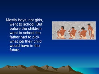 Education in ancient egypt | PPT