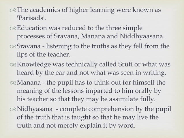 Education in ancient india | PPT