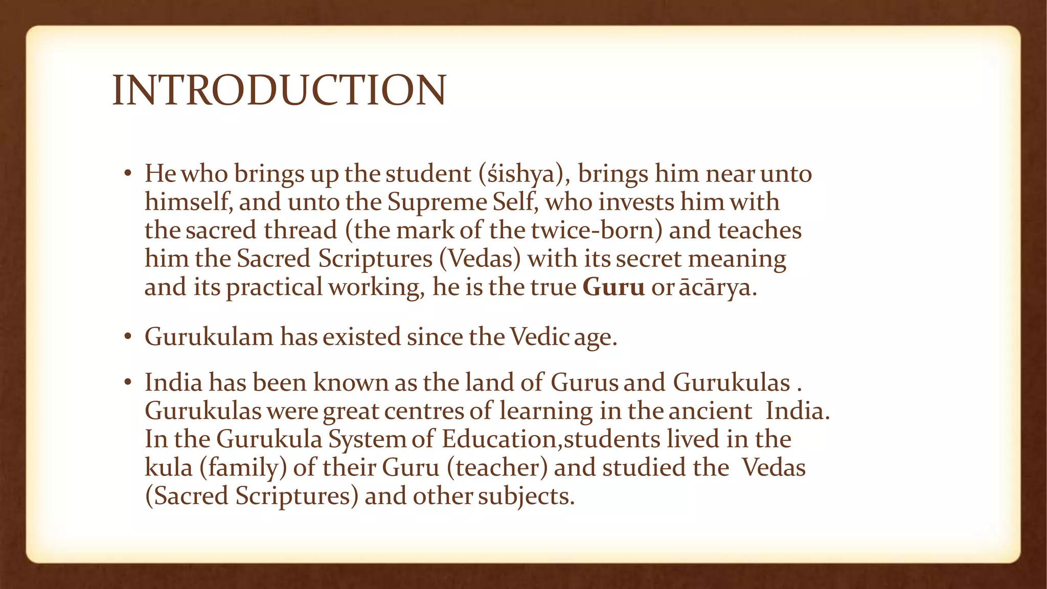 Education in ancient india | PPTX