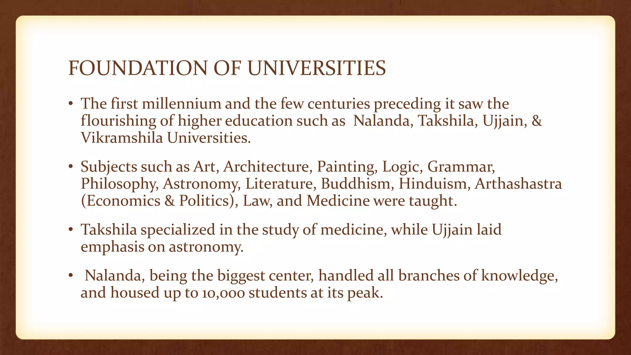 Education in ancient india | PPTX