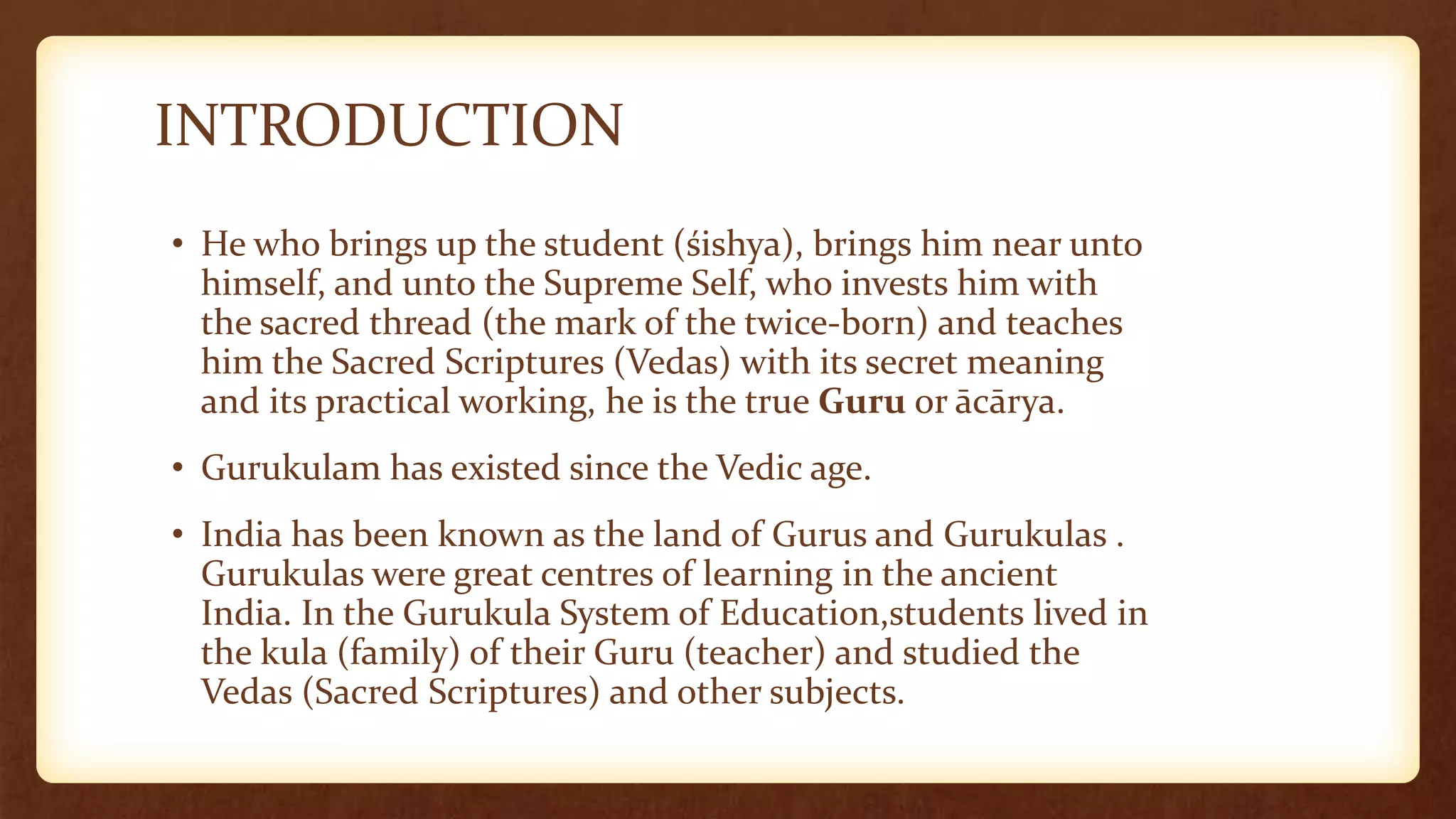 Education in ancient india | PPTX