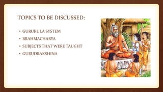Education in ancient india | PPTX