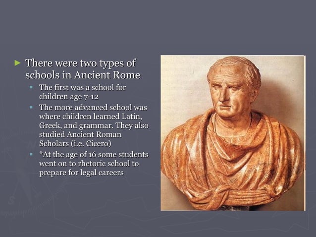 Education In Ancient Rome | PPT | Education