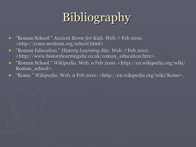 Education In Ancient Rome | PPT | Education