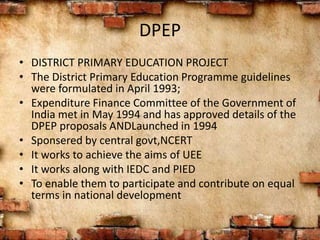 Education in contemporary india | PPTX