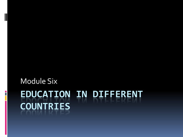 Education In Different Countries | PPTX