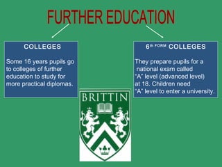 Education in great britain | PPT