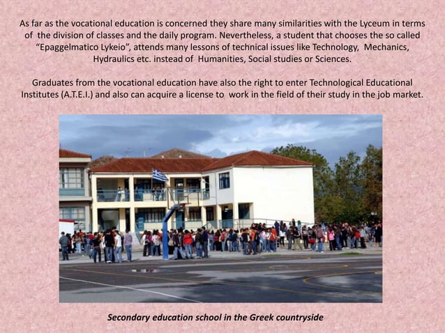 Education in Greece today | PPT