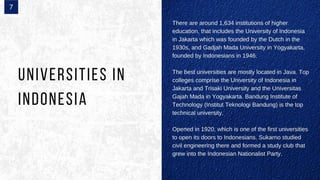 Education In Indonesia | PPTX