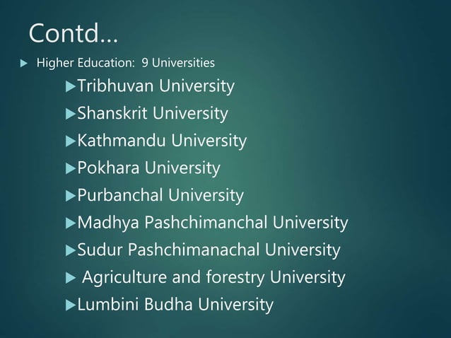 An Overview of Education in Nepal | PPTX