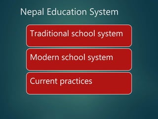 An Overview of Education in Nepal | PPTX
