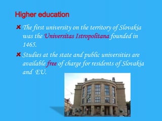 Education in Slovakia | PPTX