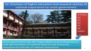 Education in the concurrent list | PPTX