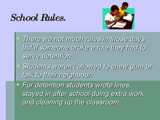 Education in the past | PPT