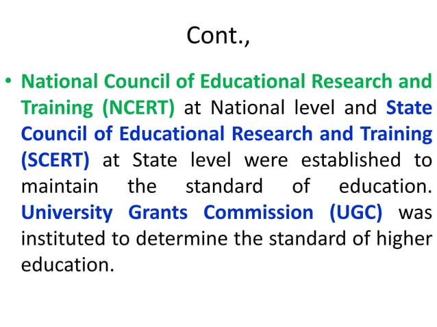 Education in the post independence period | PPTX | Daycare and Pre ...
