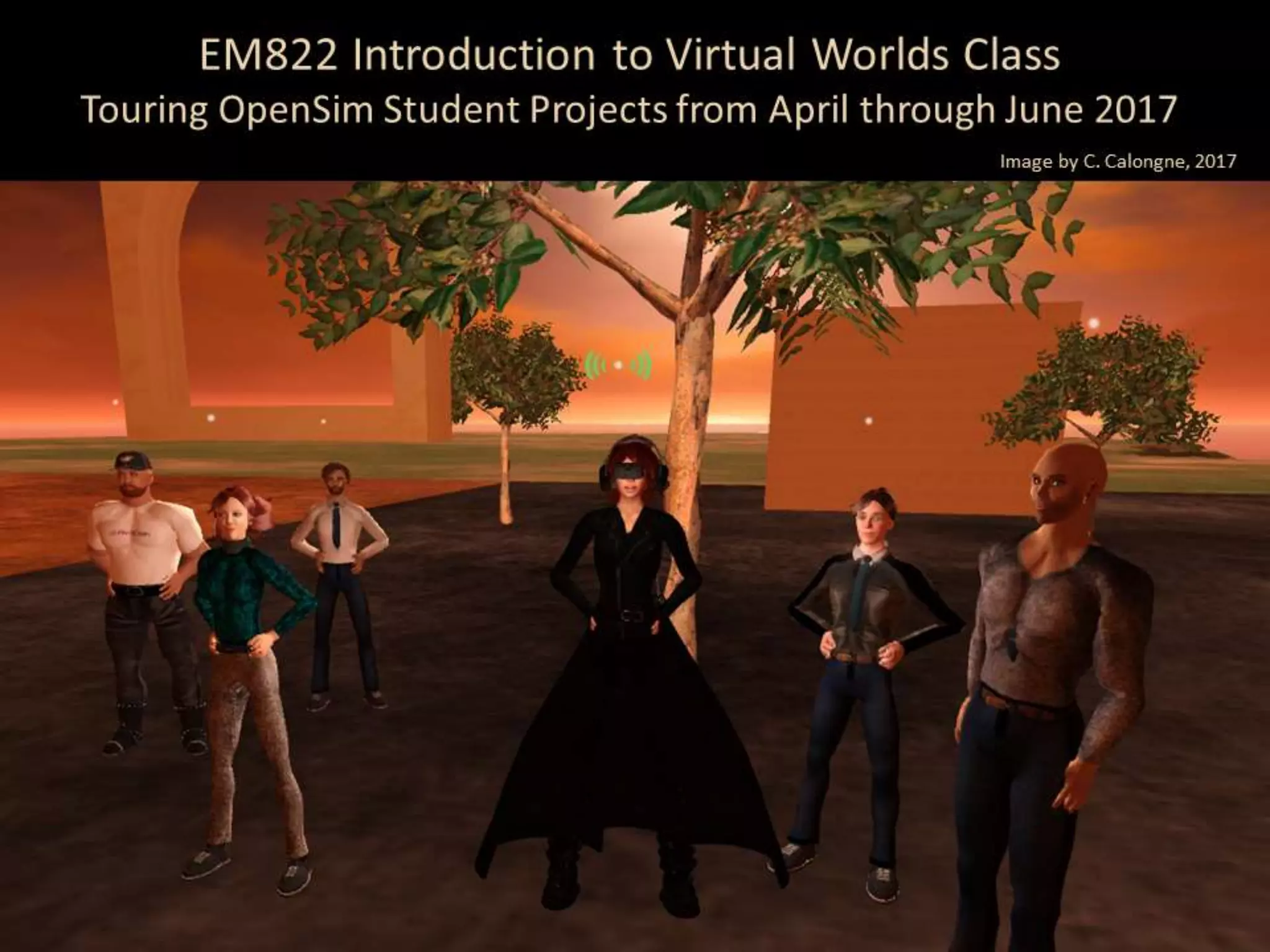 Education in virtual worlds in open simulator calongne_imgs | PPT