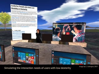 Education in virtual worlds in open simulator calongne_imgs | PPT