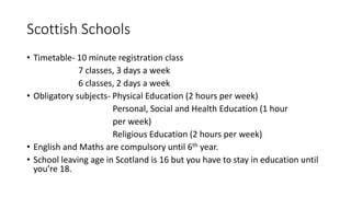 Education in Scotland | PPTX