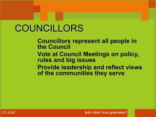 Hierarchy and Functions of Local Government | PPT