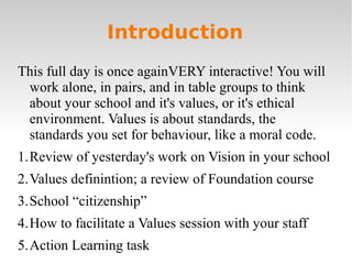 Education Leadership-Module 3: Values | PPT