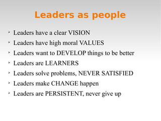 Education Leadership-Module 3: Values | PPT