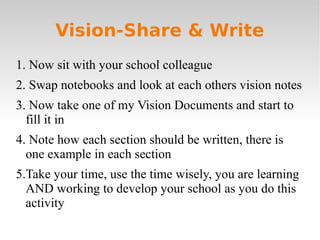 Education Leadership - Creating a vision for quality education | PPT