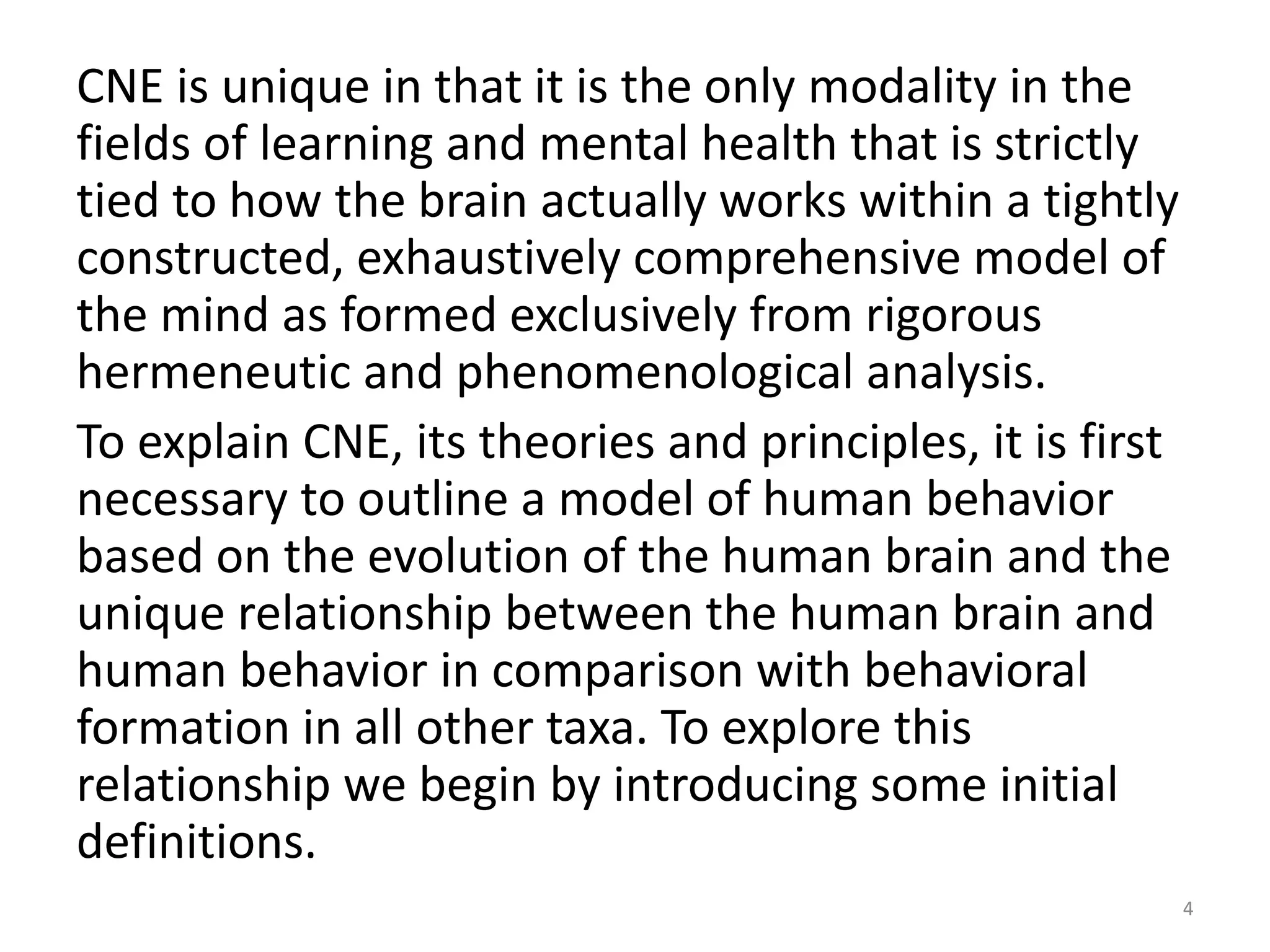 Education, Learning and the Mind: Cognitive Neuroeducation (CNE) | PPT