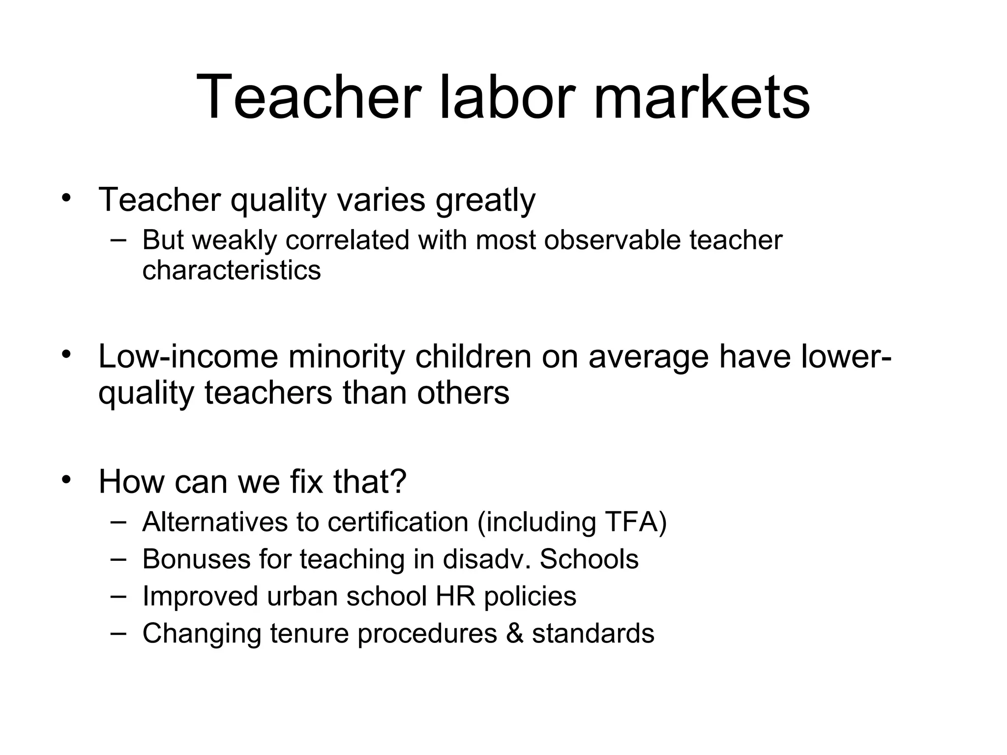 Improving Educational Outcomes for Poor Children | PPT