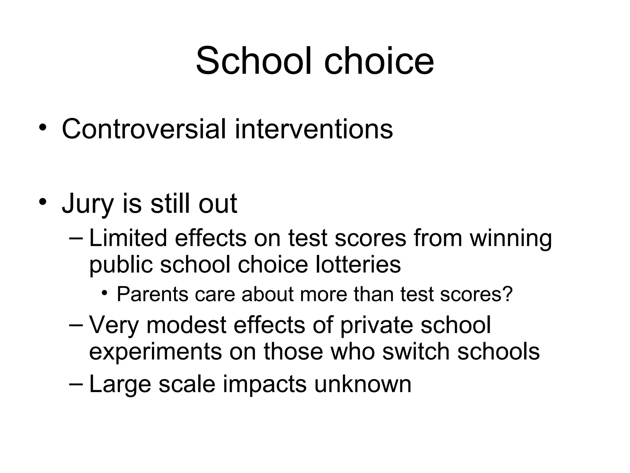 Improving Educational Outcomes for Poor Children | PPT