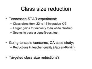 Improving Educational Outcomes for Poor Children | PPT