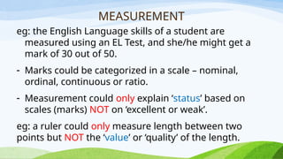 Education Measurement 1 for Postgraduate Diploma | PPTX