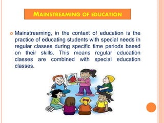 Education of children with special needs (cwsn)- Special education and ...