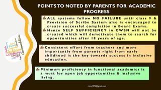 Education of CWSN in India - 2020 Scenerio | PDF