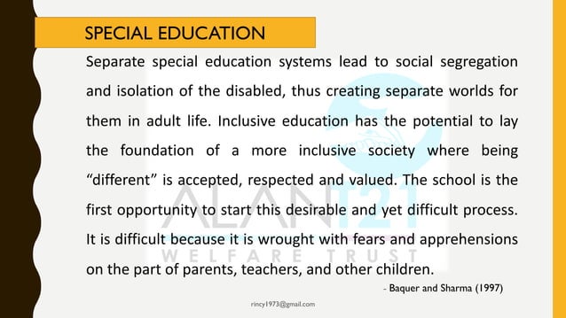 Education of CWSN in India - 2020 Scenerio | PDF | Special Needs Kids ...