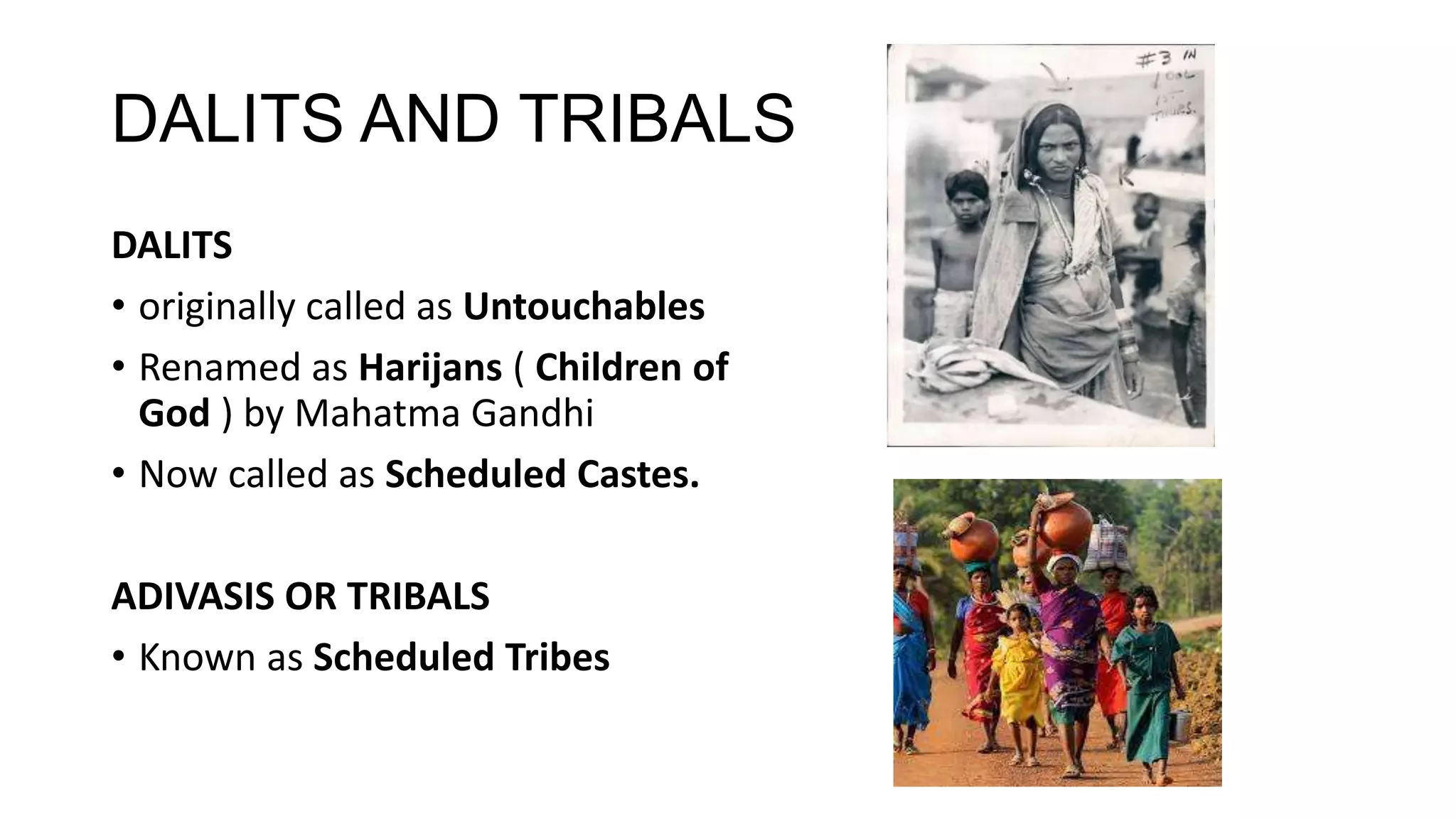 EDUCATION OF DALITS & TRIBALS.pptx | Debated Sensitive Social Issues ...