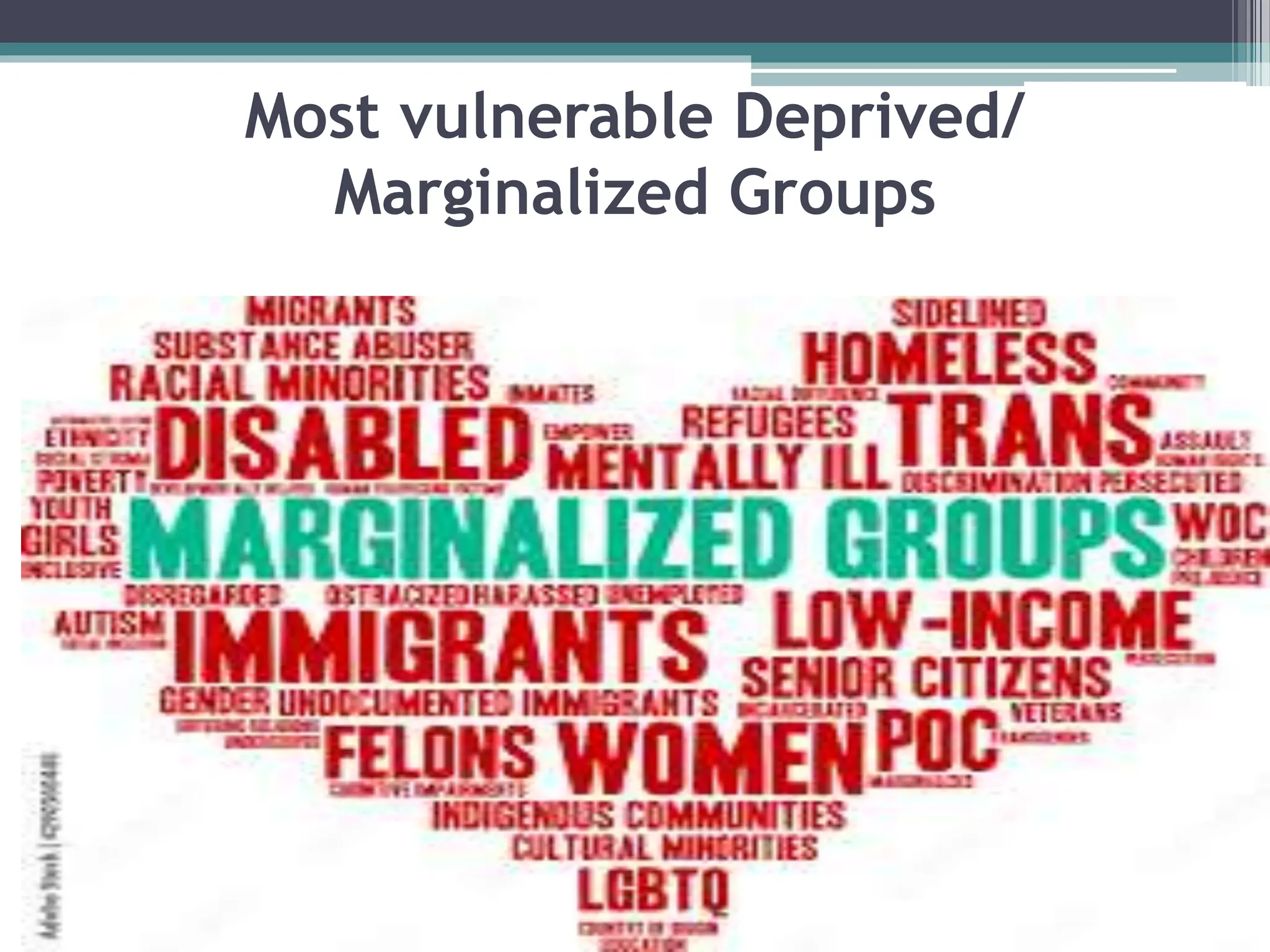 Education of marginalized and socially disadvantages segments.pptx